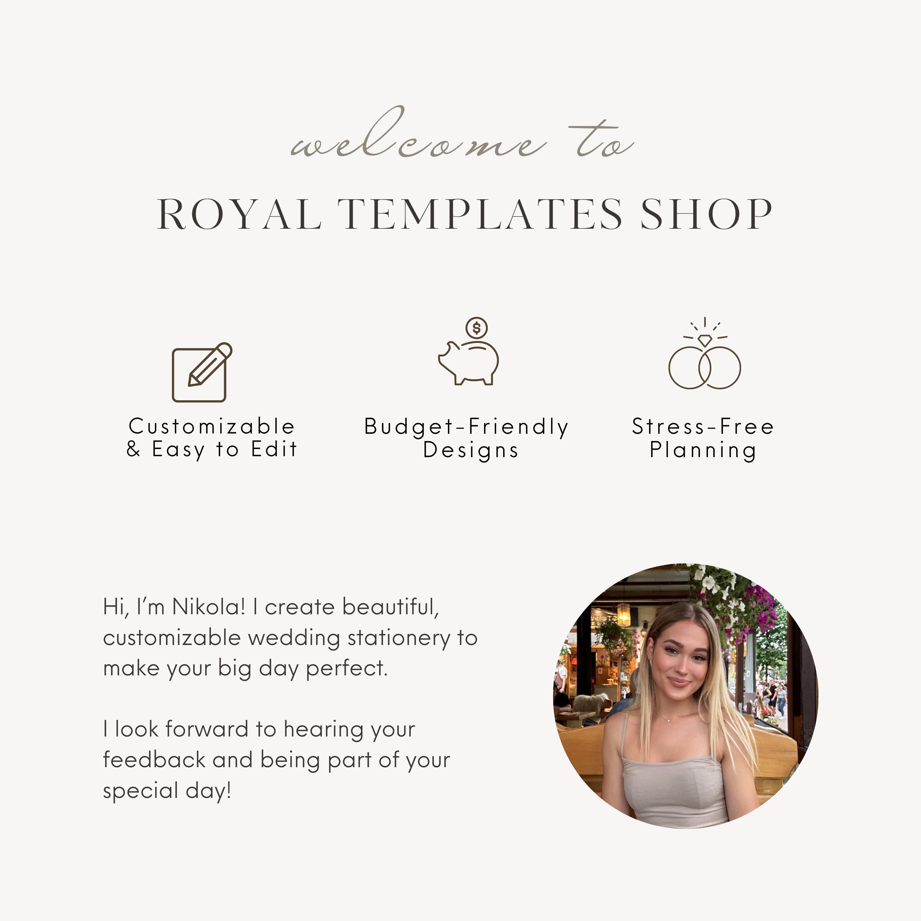 Elegant Wedding Tri-fold Table Sign, Minimalist Tri-fold Menu, Triangle ...