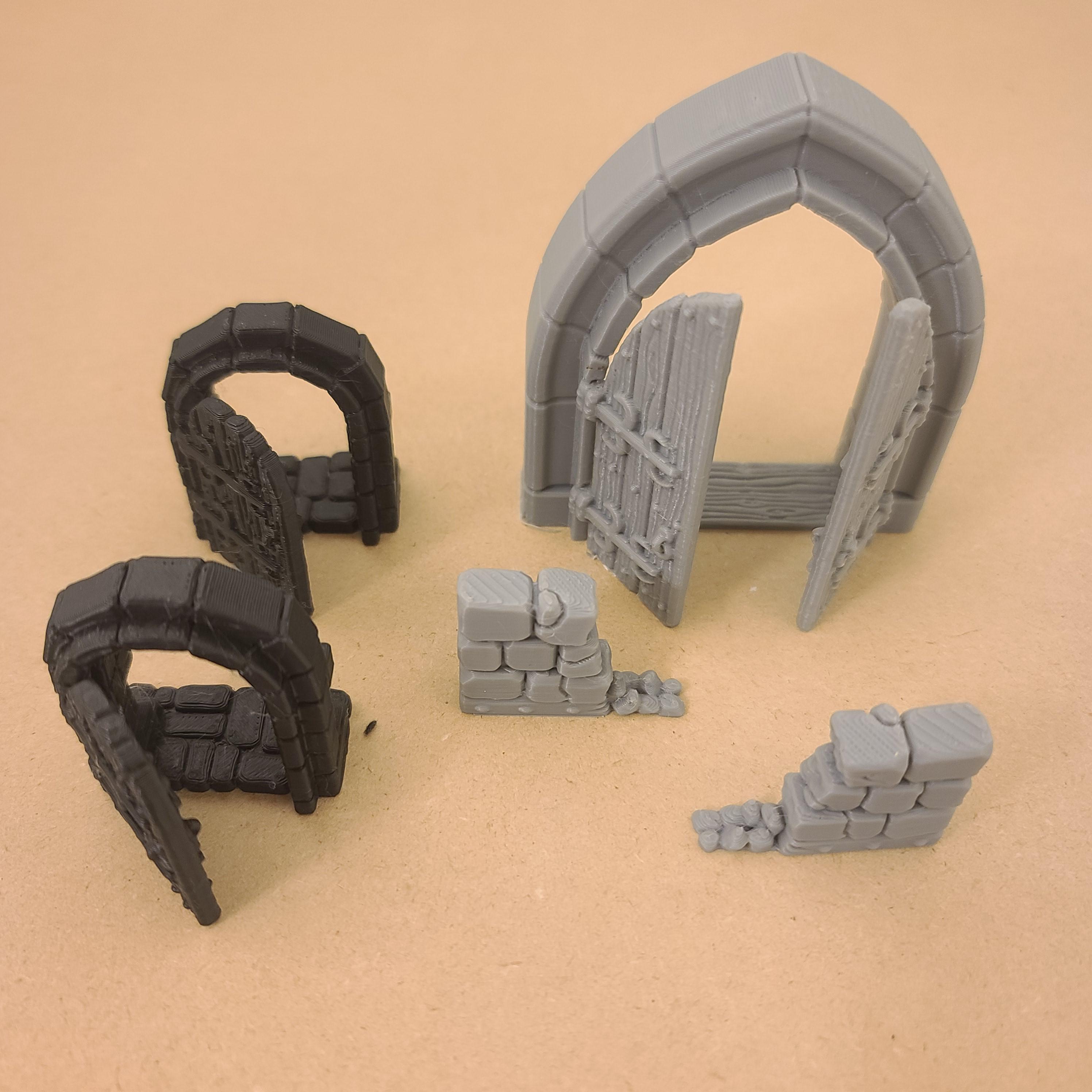 Dungeon Tile Set - 1.5" Scale Dragon Rest Kit - Modular Terrain - Etsy