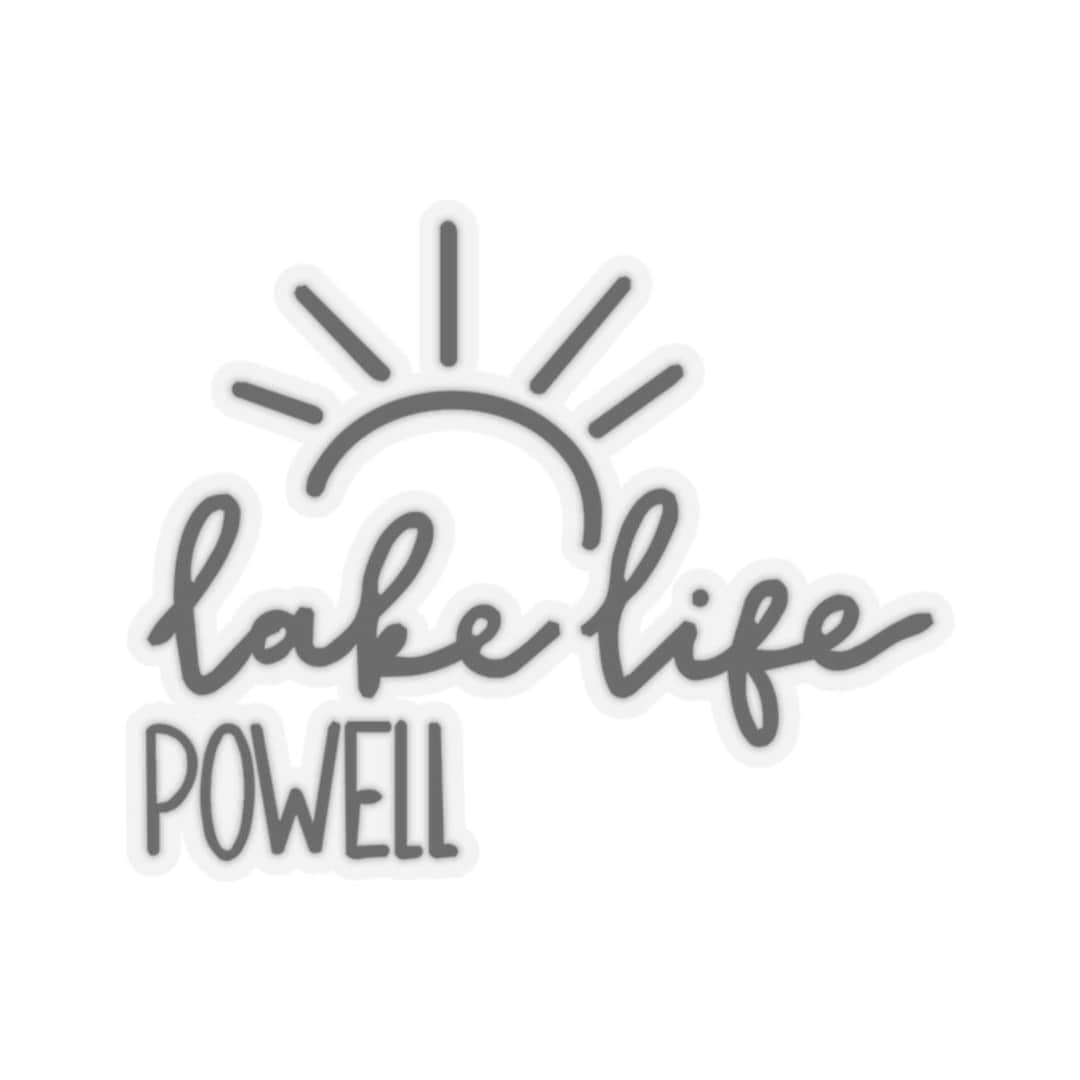 Sticker Lake Powell Themed Lake Life Kiss-cut Sticker - Etsy