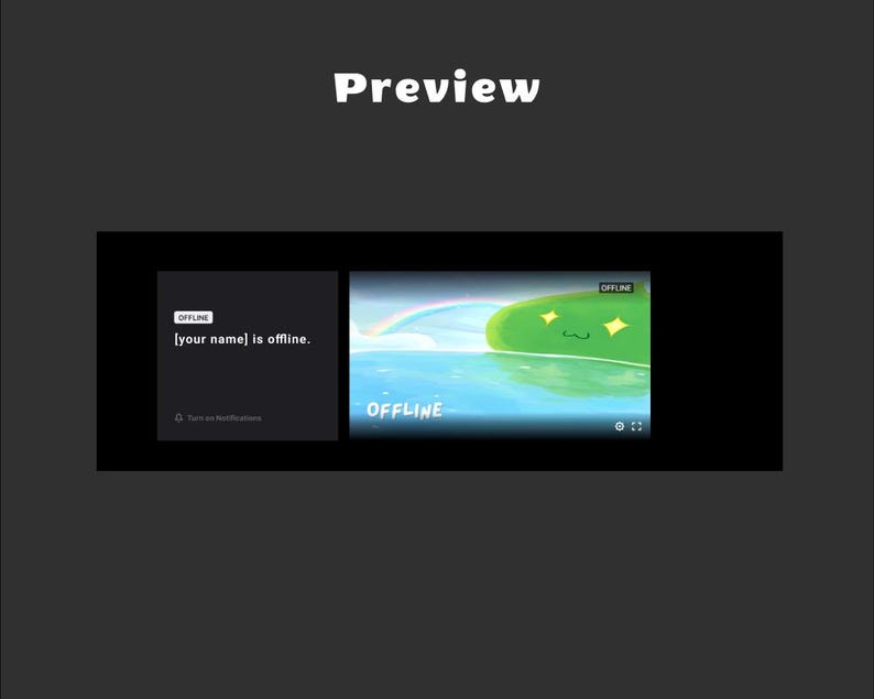Giant Slime Animated Twitch Screens: Chibi Overlay (digital Download ...