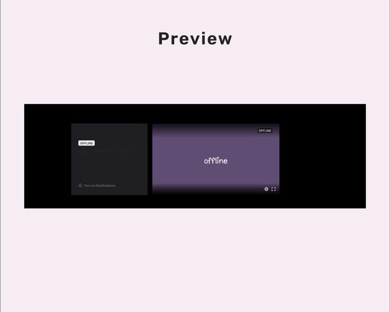 Simple Animated Twitch Screens | Purple Starting Soon, Be Right Back ...