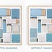 Matchbook Poster Template | Blue Matchbook Art | Blank DIY Matchbook ...