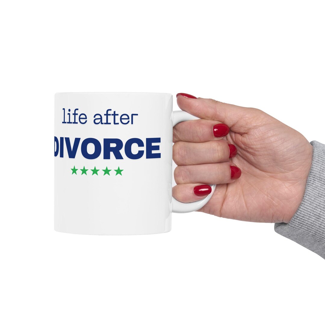 Divorce Party Mug, Breakup Gift Idea, Funny Mug for Separation ...