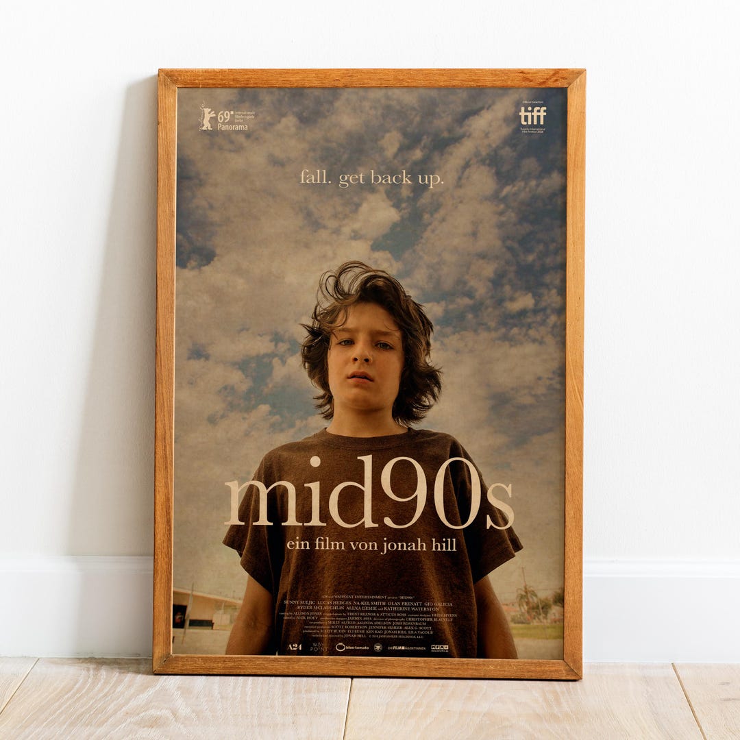 Mid 90's Poster, Wall Art, Retro Print, Kraft Paper Prints, Home Decor ...