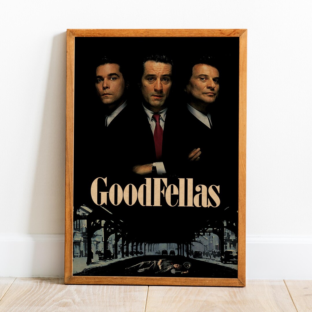 Goodfellas Poster, Wall Art, Retro Print, Kraft Paper Prints, Home ...