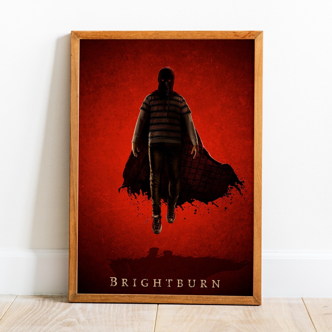 Brightburn Poster, Retro Print, Wall Art, Kraft Paper Print, Home Decor ...
