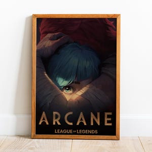 Arcane Poster, Retro Print, Wall Art, Kraft Paper Print, Home Decor, TV ...