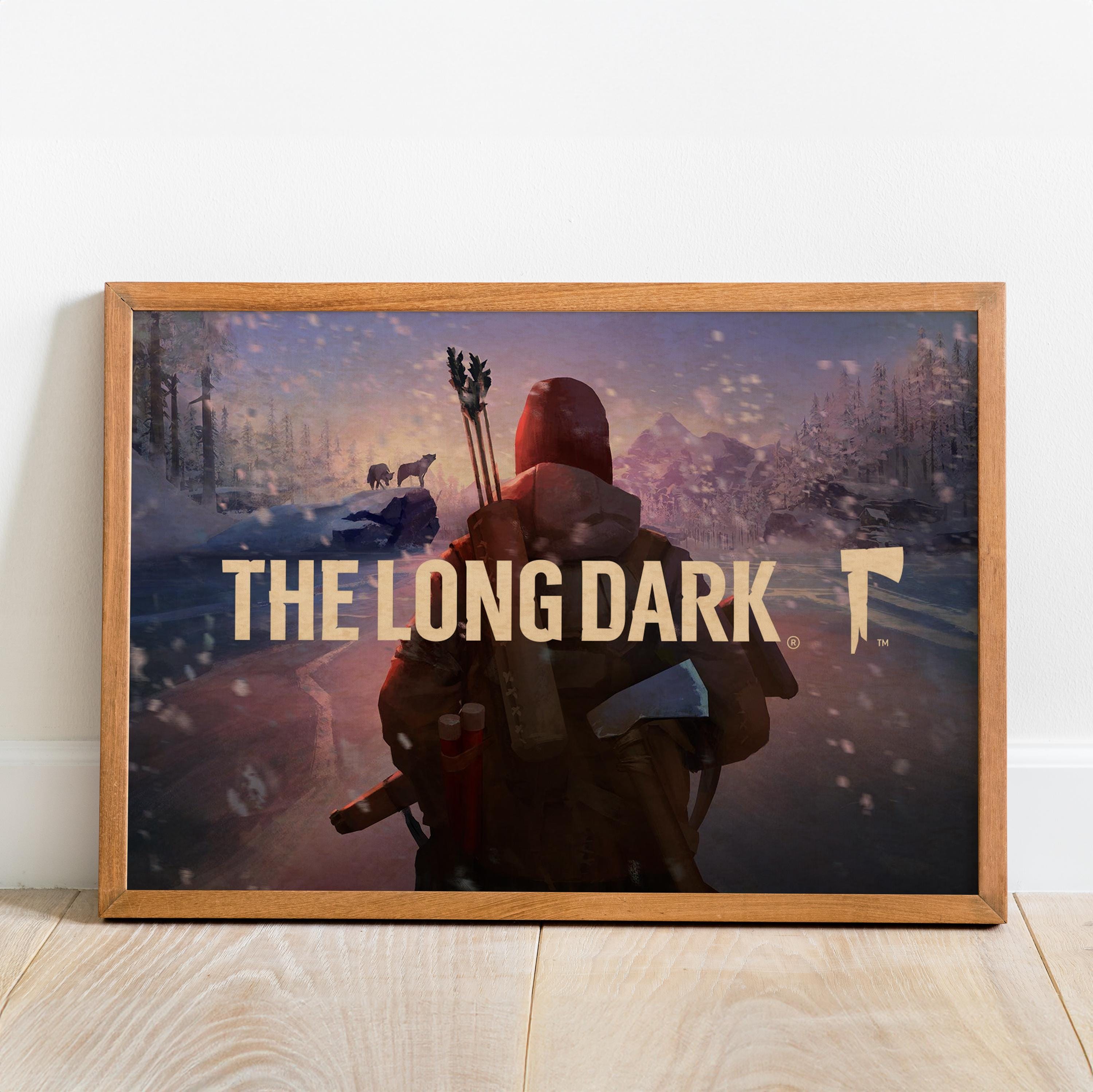 The Long Dark Poster, Wall Art, Retro Print, Kraft Paper Prints, Home ...