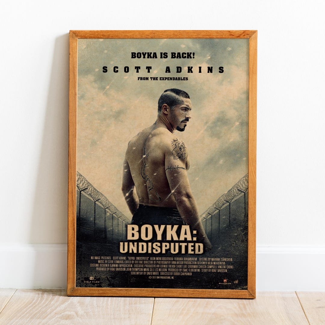 Yuri Boyka Poster, Retro Print, Wall Art, Kraft Paper Print, Home Decor, Movie Poster Gift - Etsy