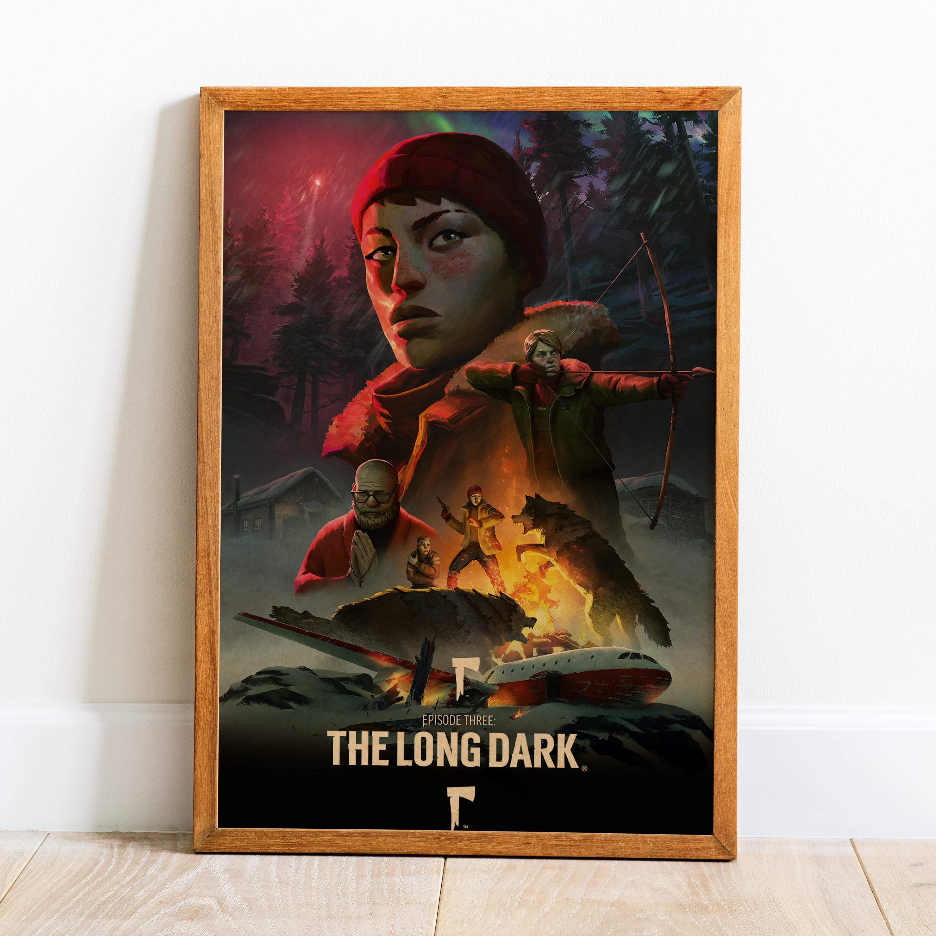The Long Dark Poster, Wall Art, Retro Print, Kraft Paper Prints, Home ...