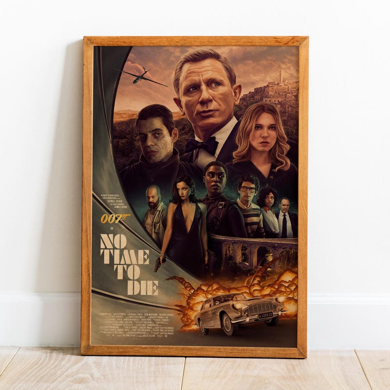 James Bond Poster - Etsy