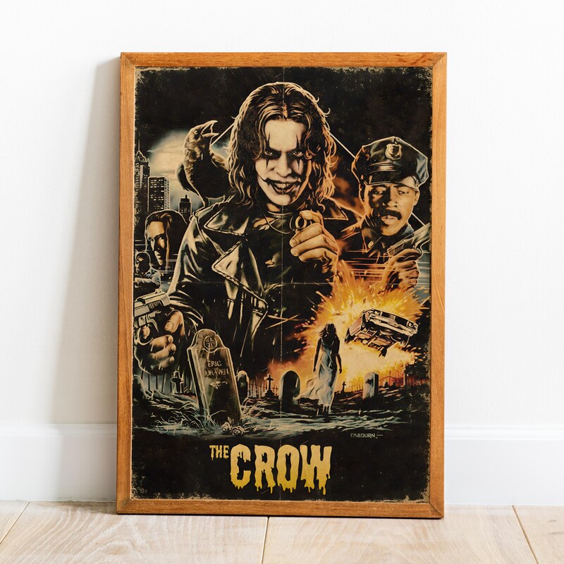 Crow Poster - Etsy