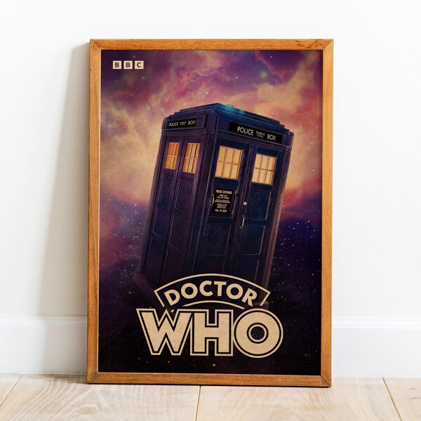 Doctor Who Poster - Etsy