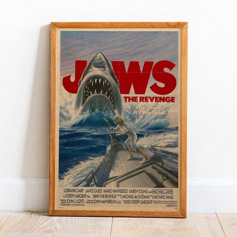 Jaws Canvas - Etsy