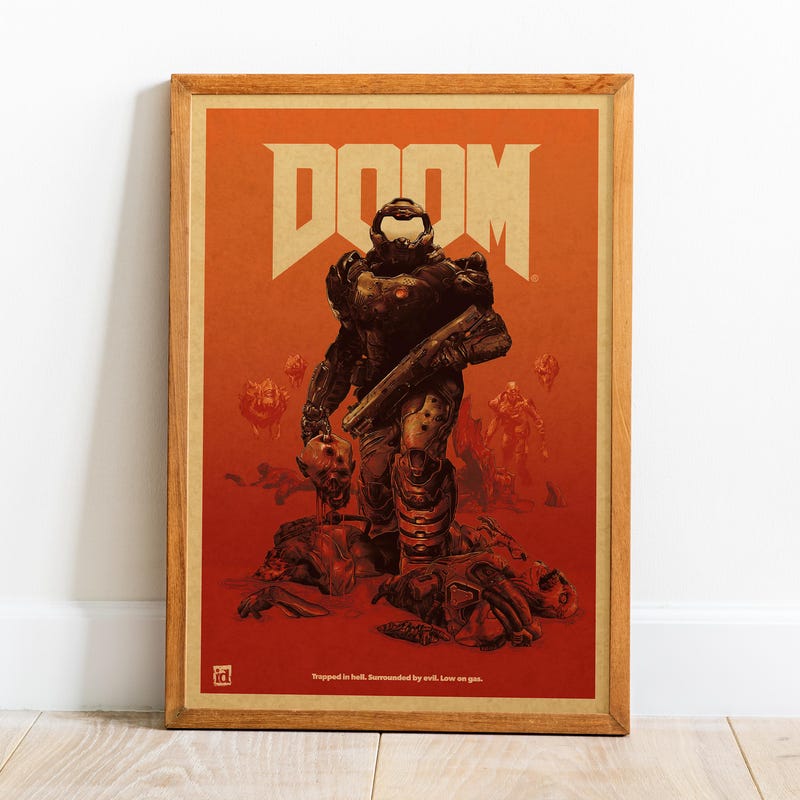 Doom Poster - Etsy