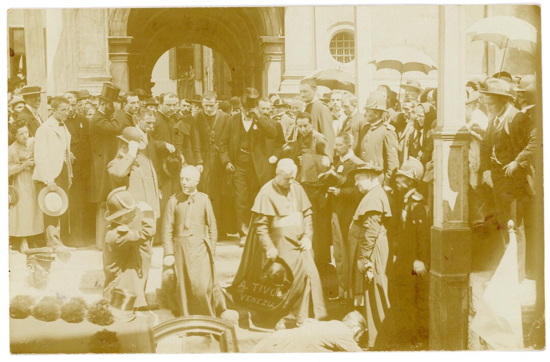 Cardinal Giuseppe Sarto, Future Pope Pius X Original Antique Photo ...