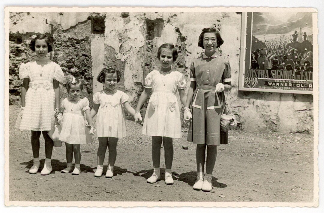 The Italian Post-war Period Original Antique Photo / Photograph - Etsy