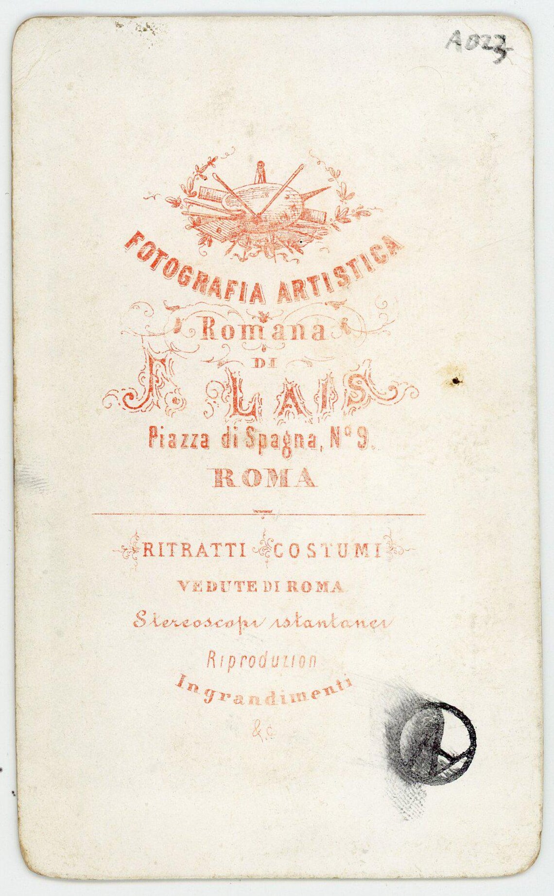 Matrona Romana Fotografia Antica Originale Cdv - Etsy