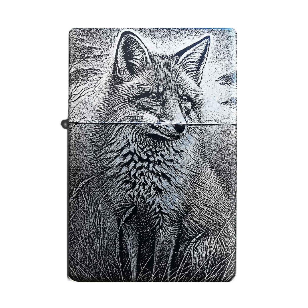 Fox Lighter With a Great Animal Design - Animal Motif, Customizable ...