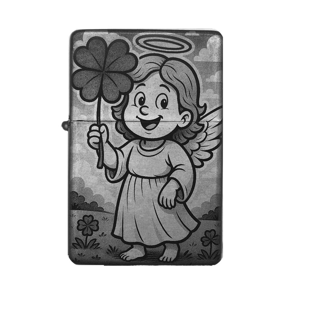Cute Lucky Angel Lighter | Personalized Good Luck Gift | Guardian Angel ...