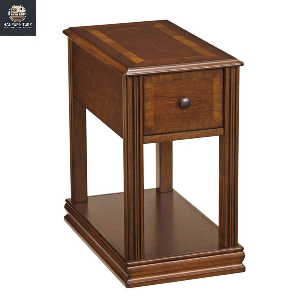 New Traditional Wooden Chair Side End Table, Brown - Etsy
