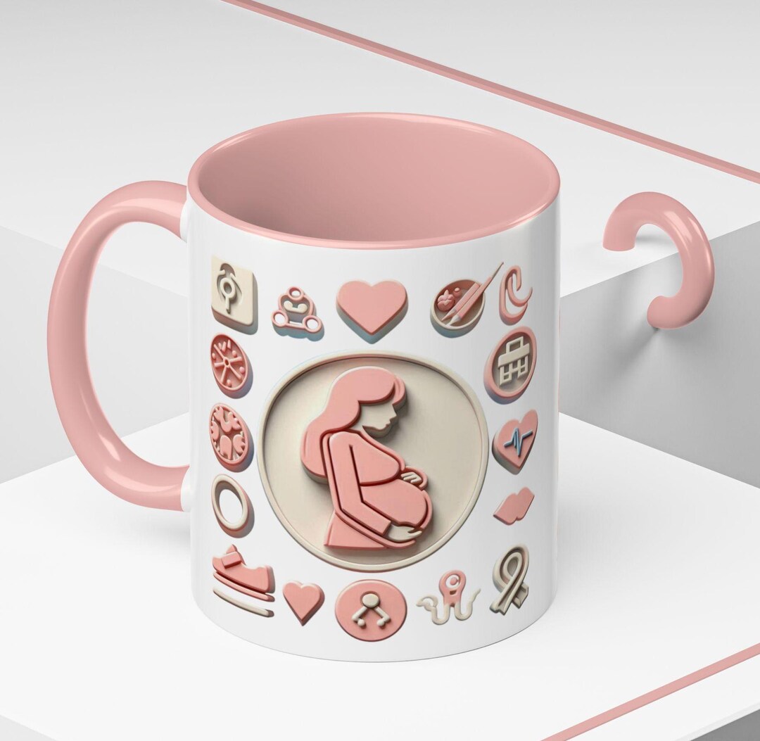 Mug, Future Mom Gift Idea, Baby Shower Ceramic Coffee Cup 11oz , Gift ...