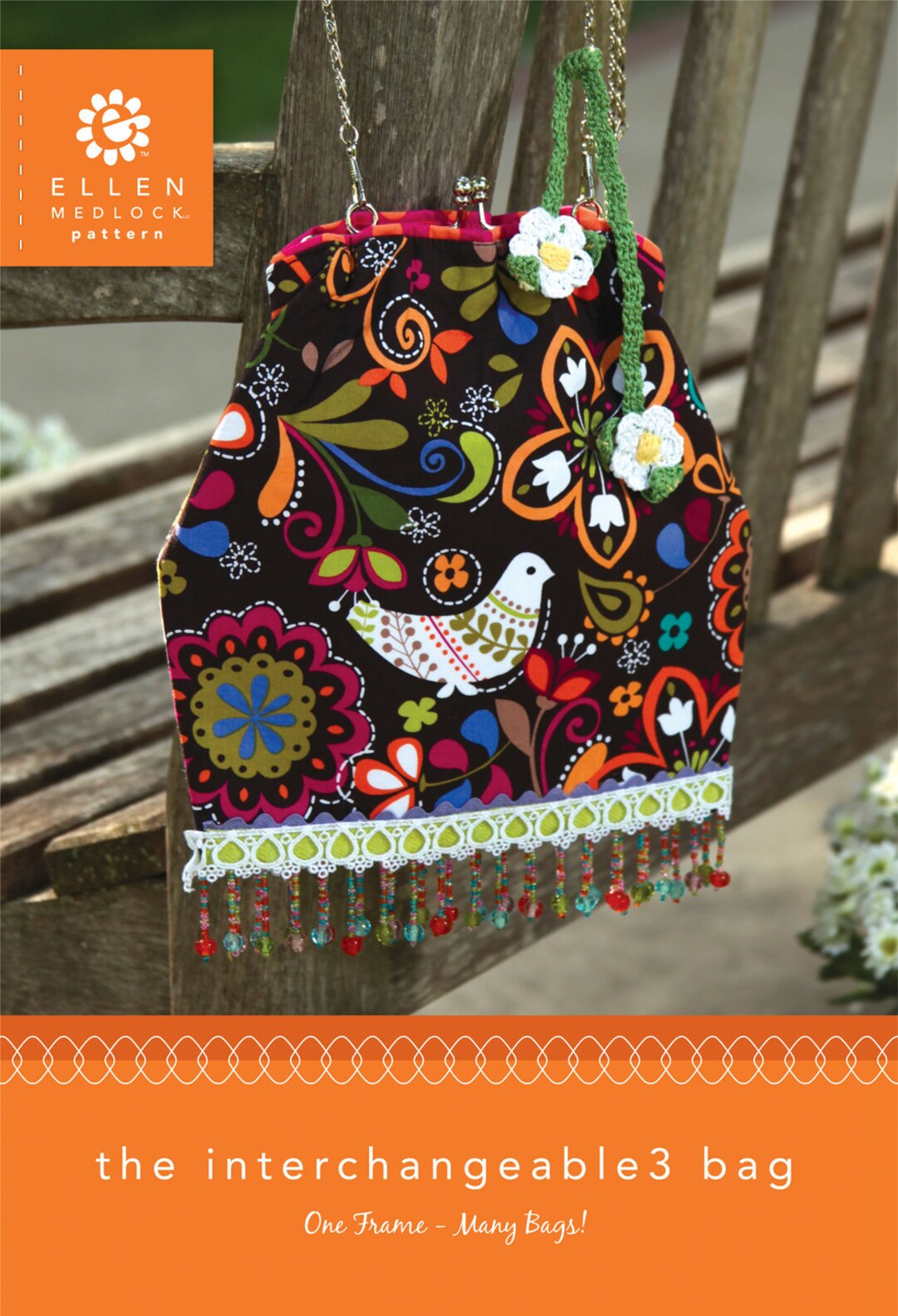 Interchangeable Bag Sewing Pattern - Crossbody Evening Bag (digital ...
