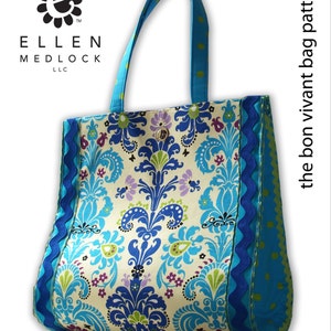 Extra Large Tote Bag Purse Sewing Pattern - PDF Digital Download - Etsy