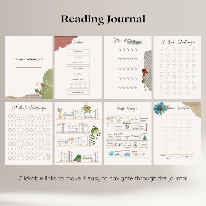 The Ultimate Kobo Reading Journal Bundle for Kobo Libra Colour, TBR ...