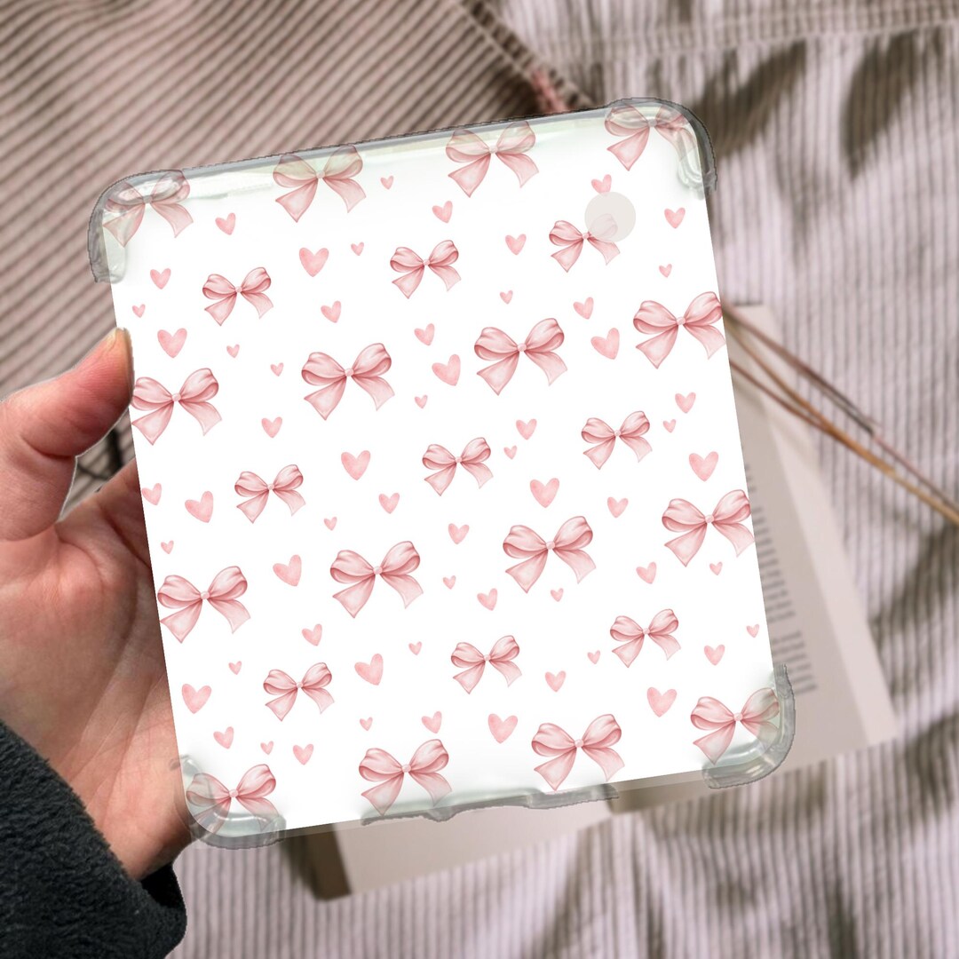 Valentines Day Kobo Insert for Clear Case, PRINTABLE, Pink Coquettes ...