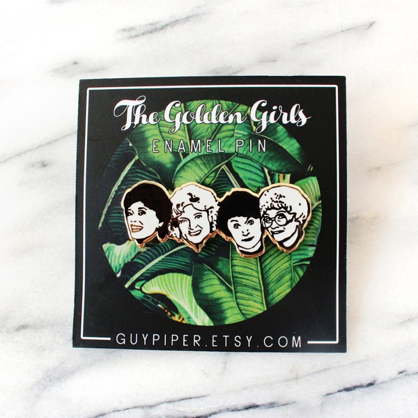Golden Pin - Etsy