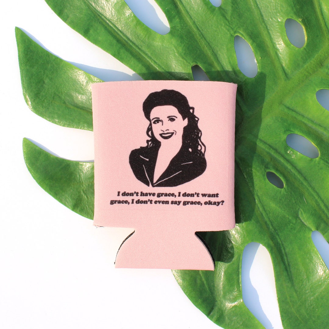 Pink Elaine Benes Can Cooler Seinfeld Can Cooler - Etsy
