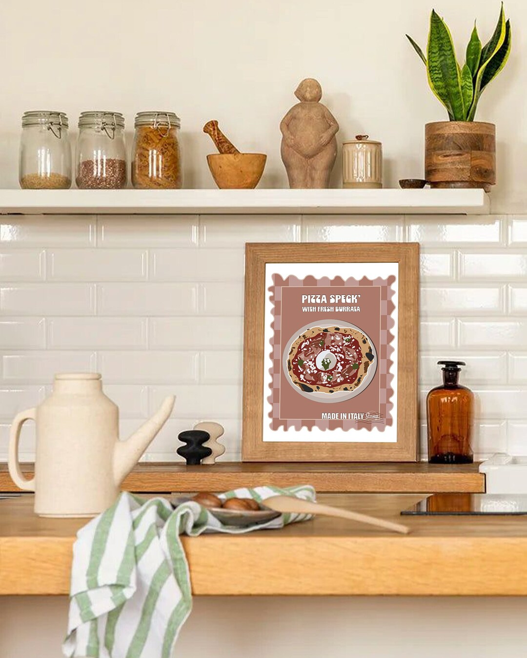 Custom Poster PIZZA SPECK' - Etsy