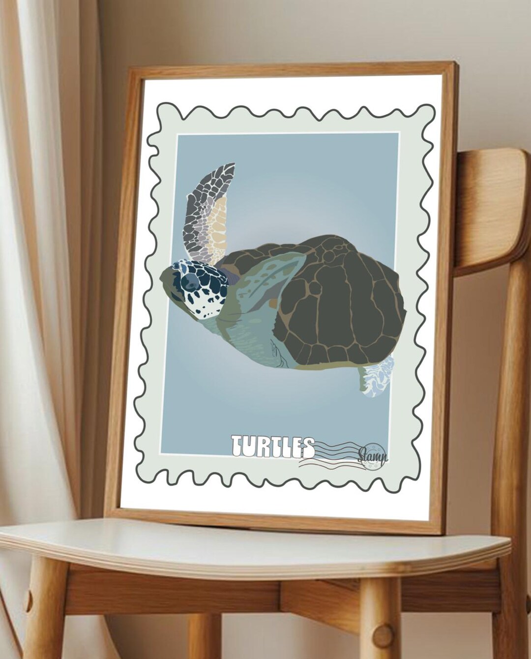 Custom Poster TURTLES - Etsy