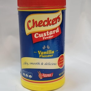 Checkers Custard Vanilla Flavor 400g - Etsy