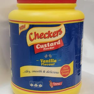 Checkers Custard Vanilla Flavor 2kg - Etsy