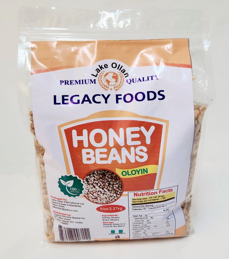 Honey Beans (ewa Oloyin / Sweet Beans) - Etsy