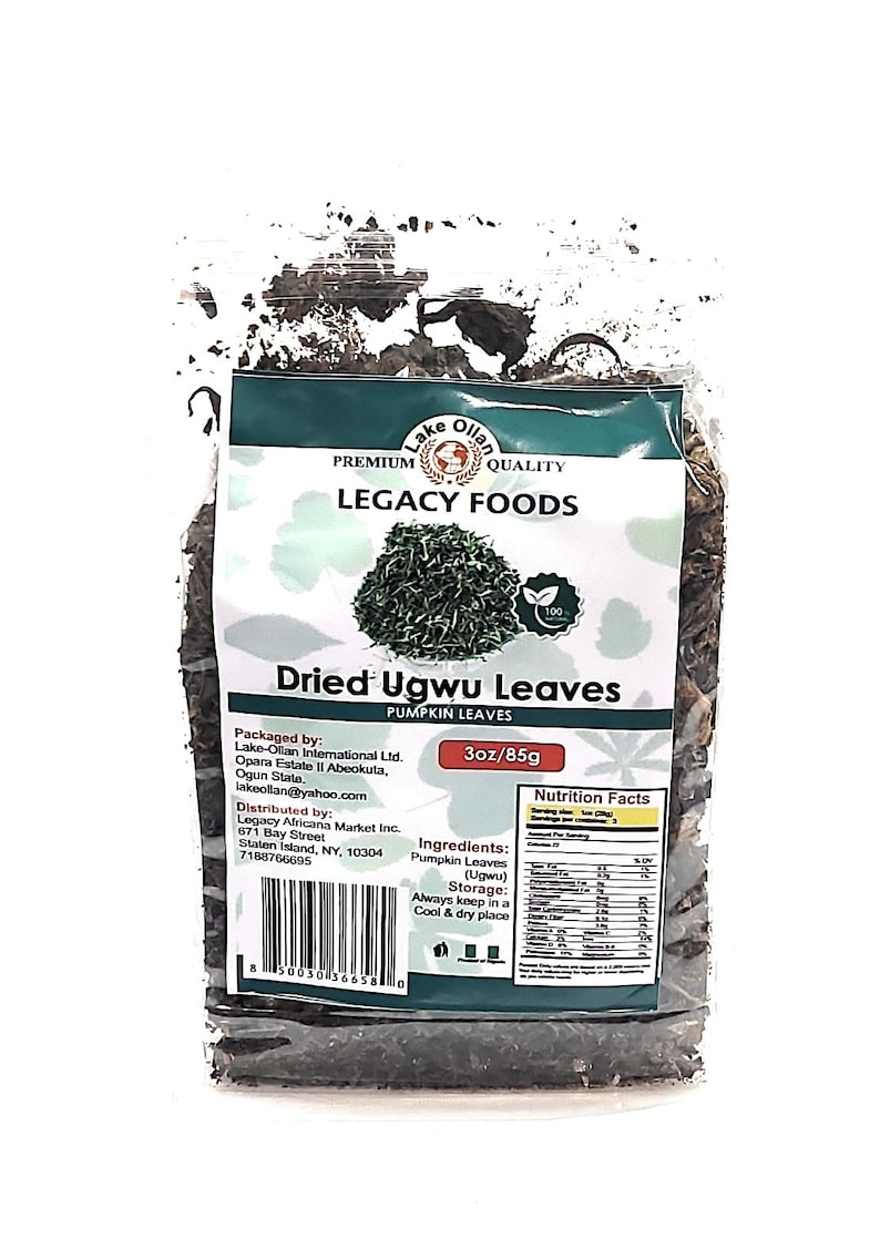 Dried Nigerian Vegetable Leaves - Etsy