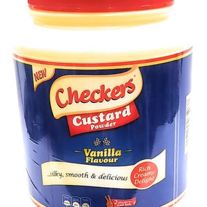 Checkers Custard Vanilla Flavor 2kg - Etsy