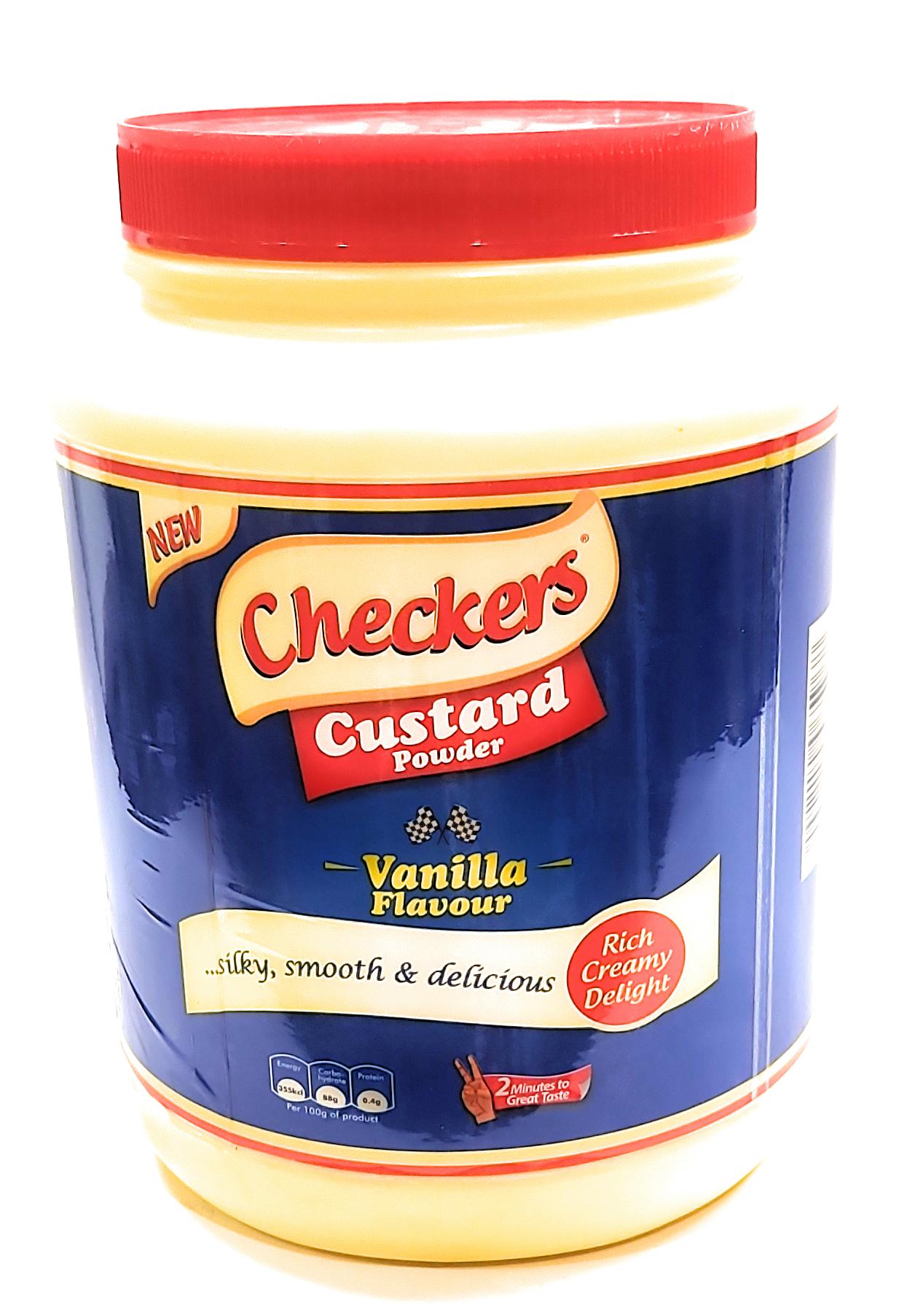 Checkers Custard Vanilla Flavor 2kg - Etsy