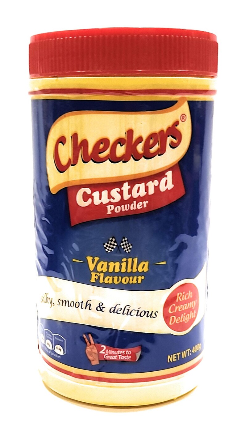 Checkers Custard Vanilla Flavor 400g - Etsy