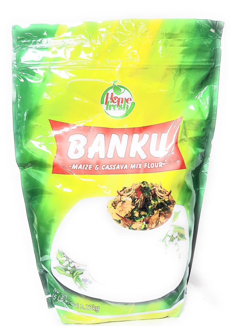 Home Fresh Banku - Maize and Cassava Mix Flour 2lbs - Etsy