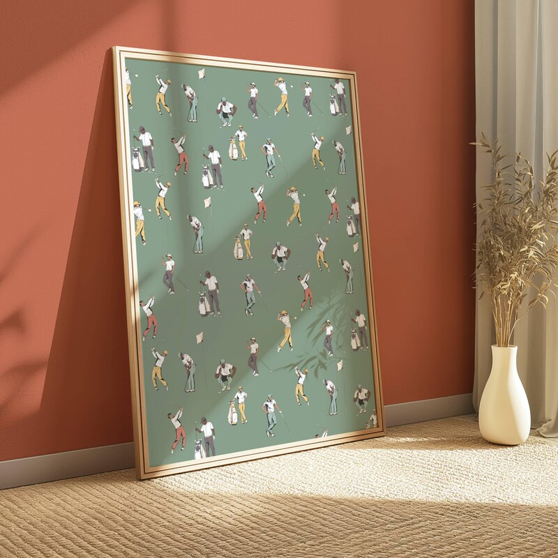 Golf Print - Etsy