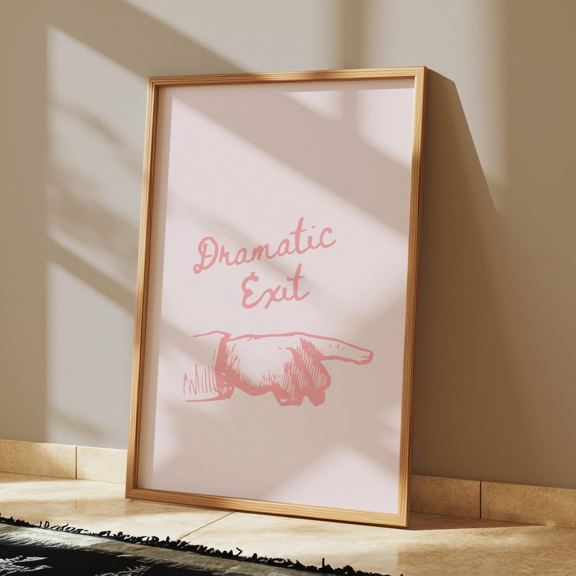 Dramatic Exit Sign, Exit Sign, Trendy Dramatic Exit Sign, Funny Hallway ...