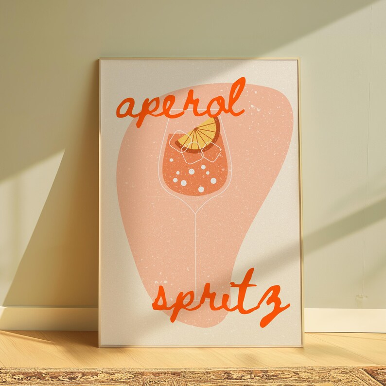 Aperol Spritz Print, Aperol Spritz, Aperol, Aperol Print, Aperol Spritz ...