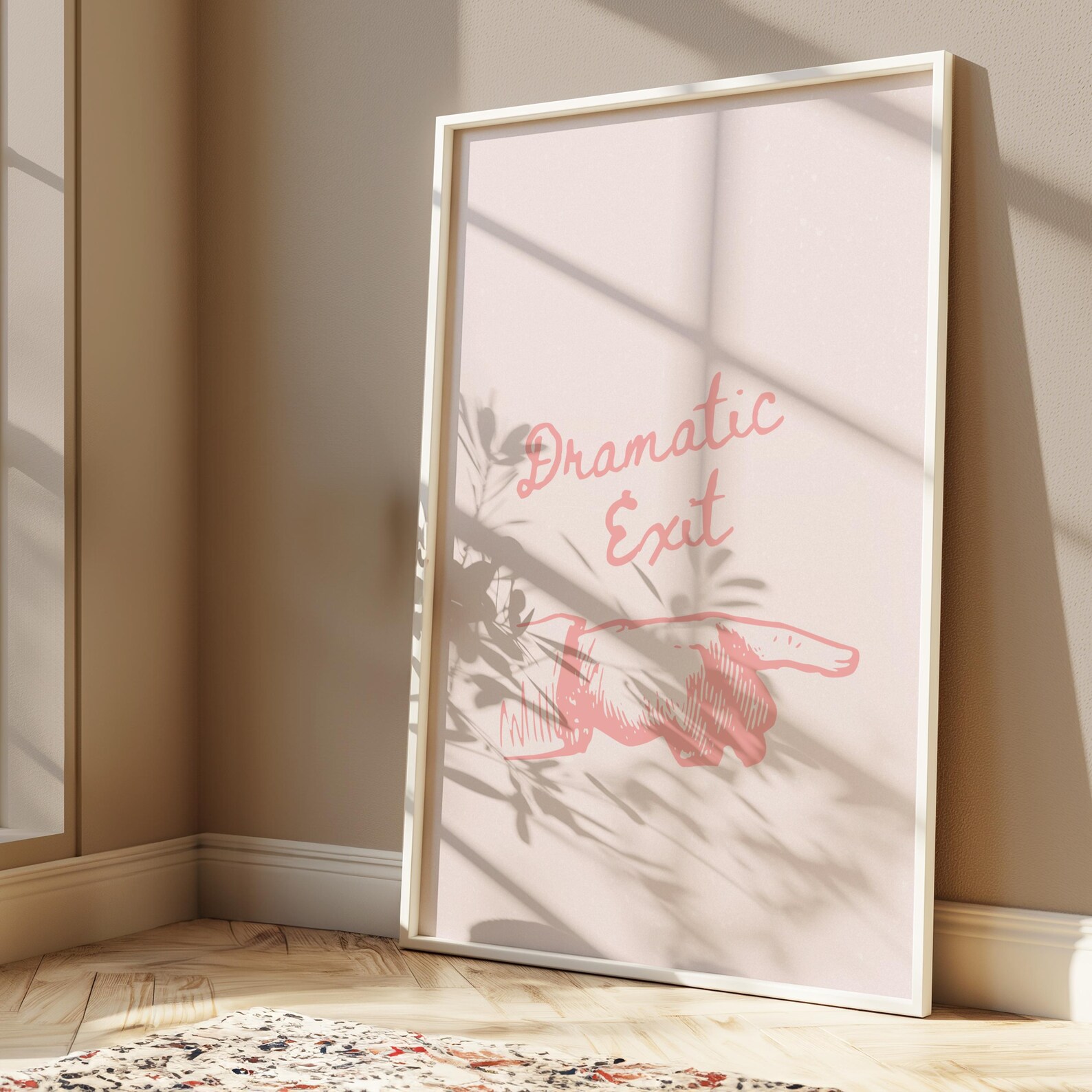 Dramatic Exit Sign, Exit Sign, Trendy Dramatic Exit Sign, Funny Hallway ...