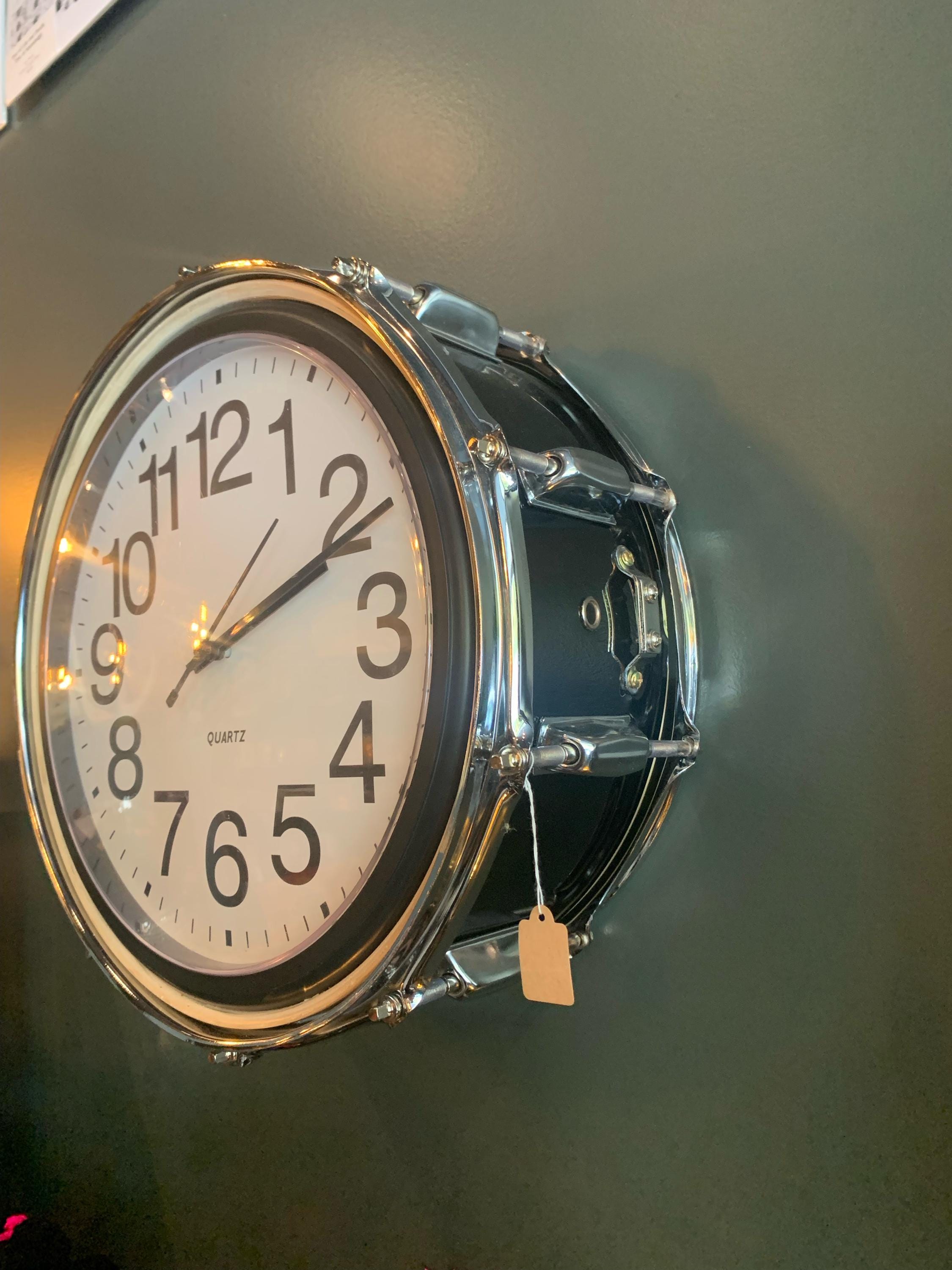 Drum Clock - Etsy