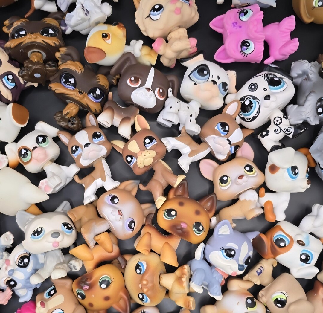 LPS Dog Littlest Pet Shop Animals, Dachshund, Chihuahua, Boxer ...