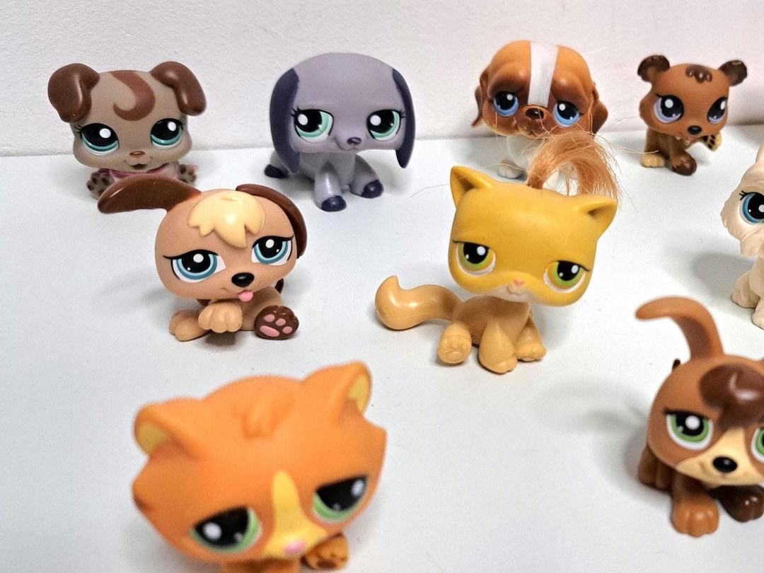 Lots of LPS Dogs and Cats Littlest Pet Shop Animals, Original for ...