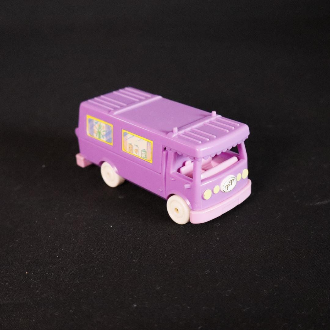 Polly Pocket on the Go Stable 1994 Car Bus Vintage Compact Playhouse ...